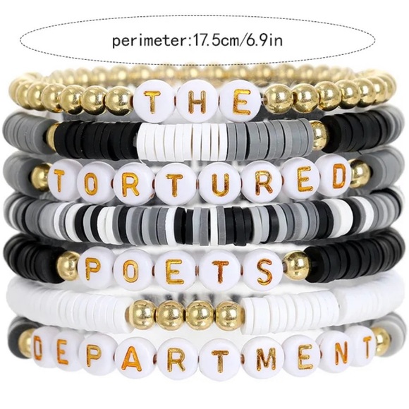 Jewelry Ttpd The Tortured Poets Department Beaded Friendship Bracelet Sets Poshmark